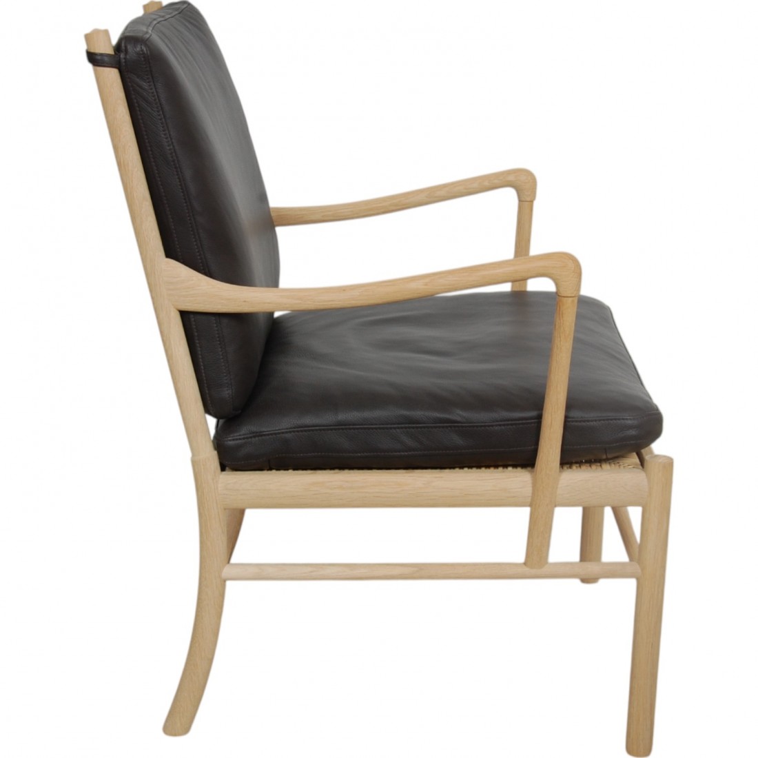 For Sale | Ole Wanscher Colonial chair in brown leather