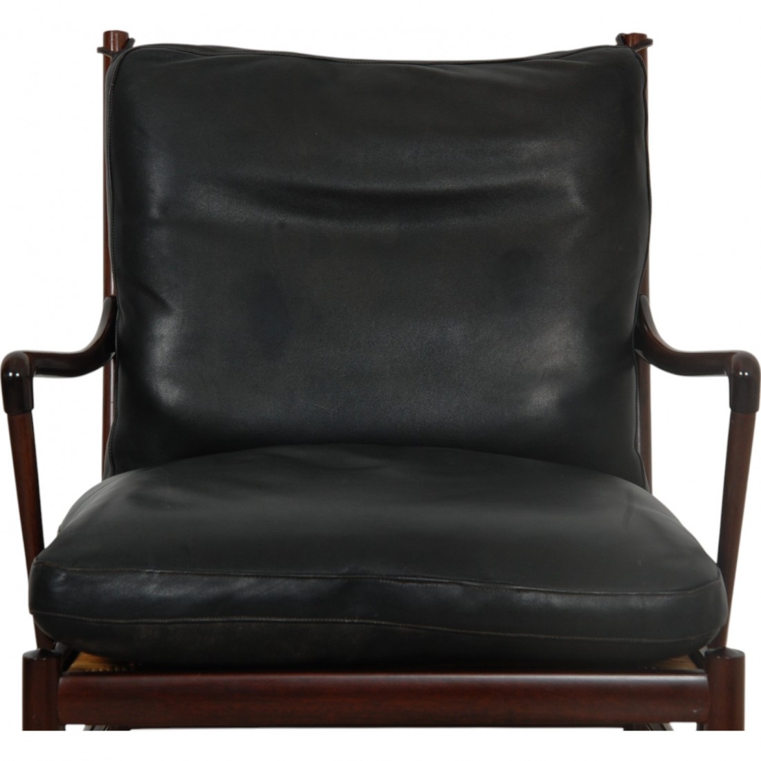 For Sale | Ole Wanscher Colonial chair of mahogany and black leather