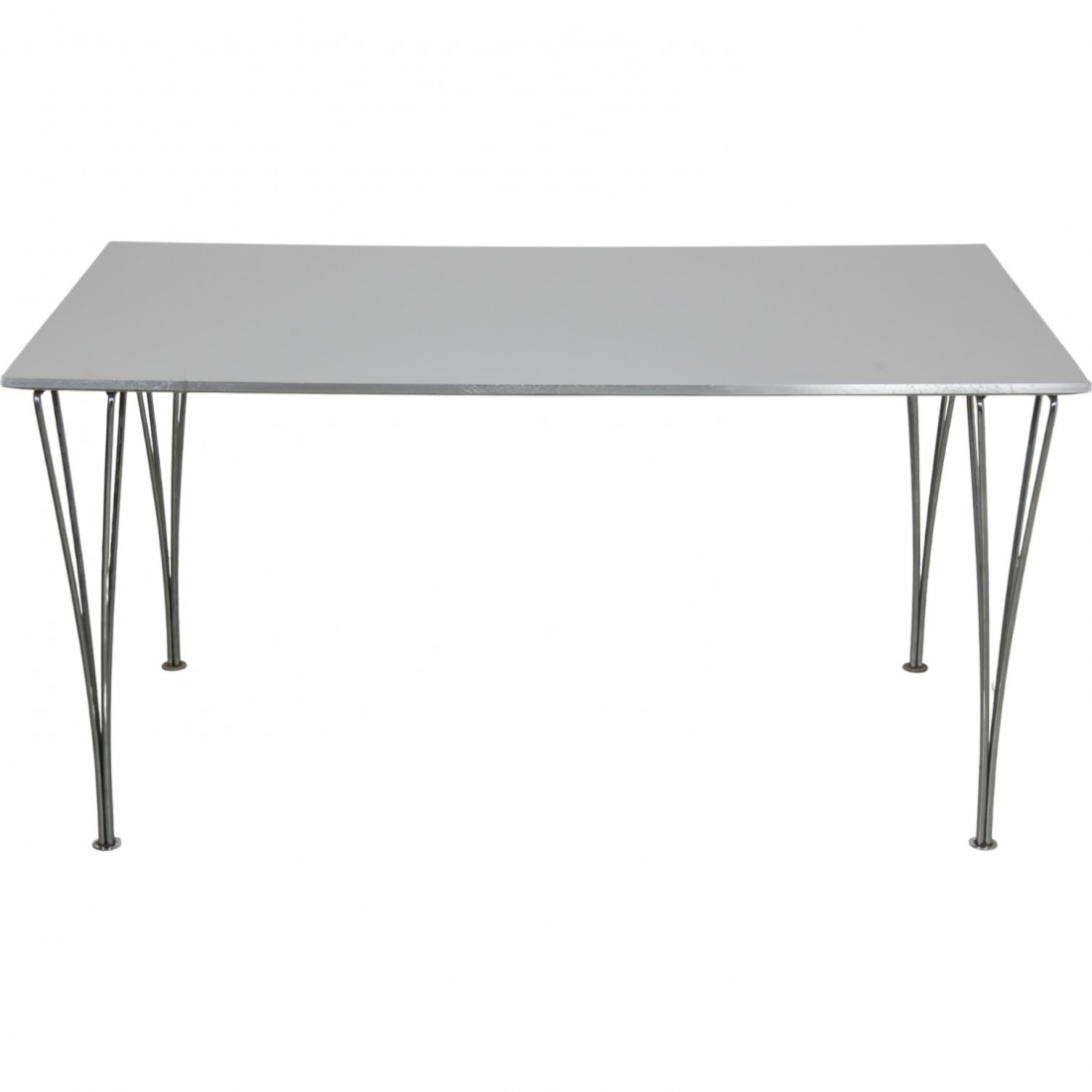 For Sale | Piet Hein grey square table 140x80 Cm