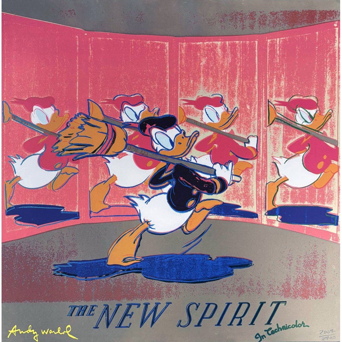 Andy Warhol "Anniversary Donald Duck"