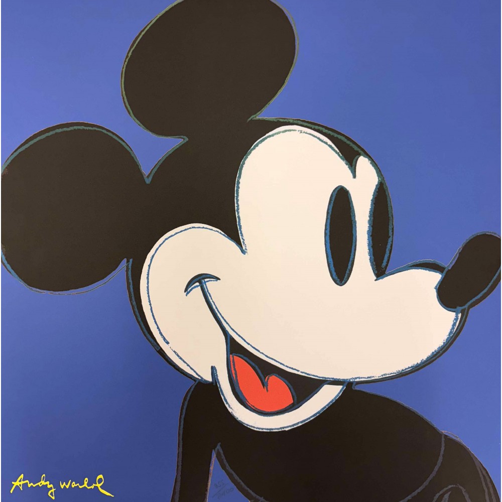 Andy Warhol "Mickey Mouse"