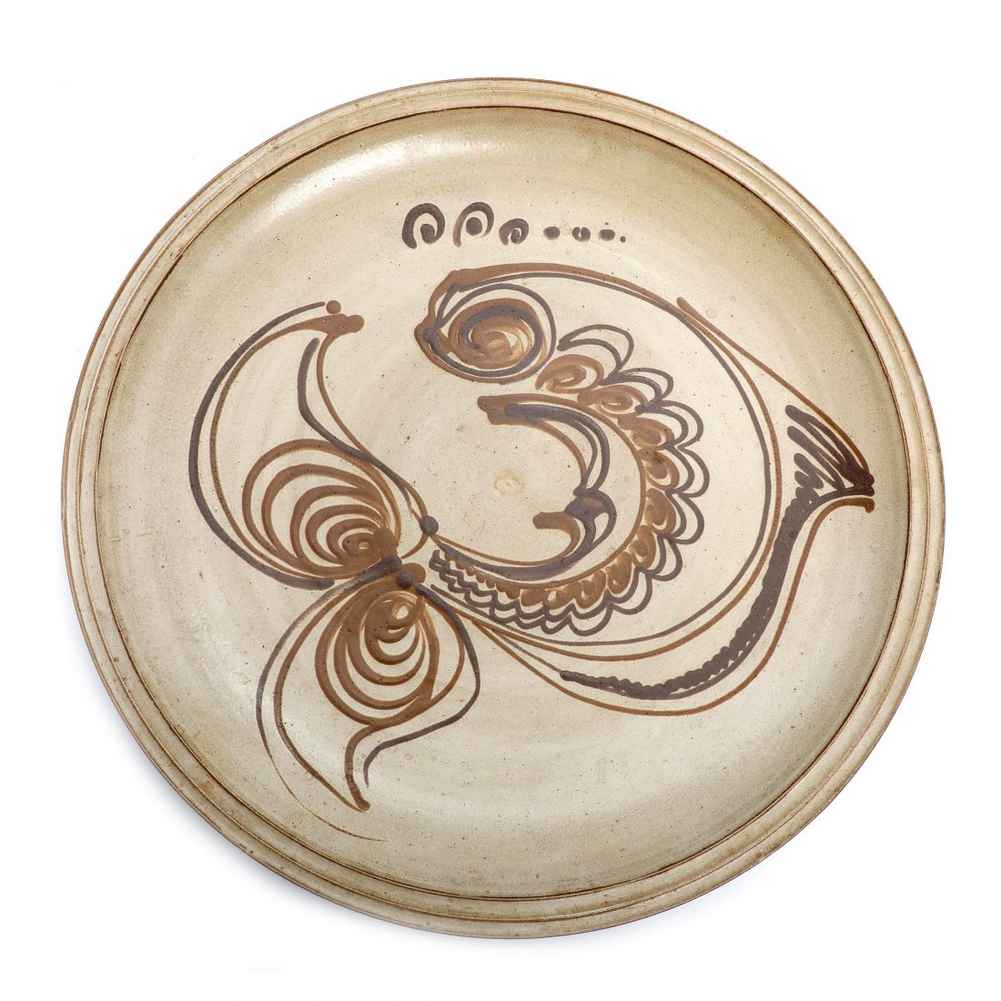 Kähler: Large circular dish of stoneware