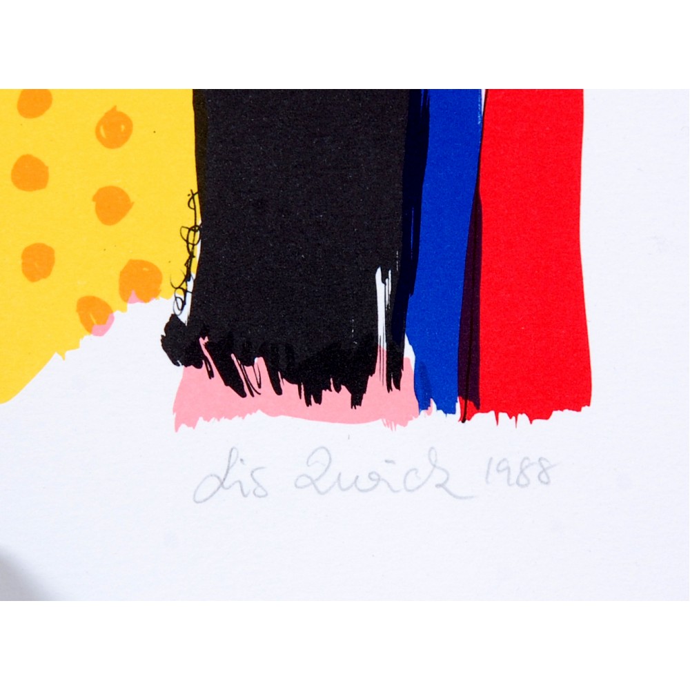 Lis Zwick (1942-2020): lithograph
