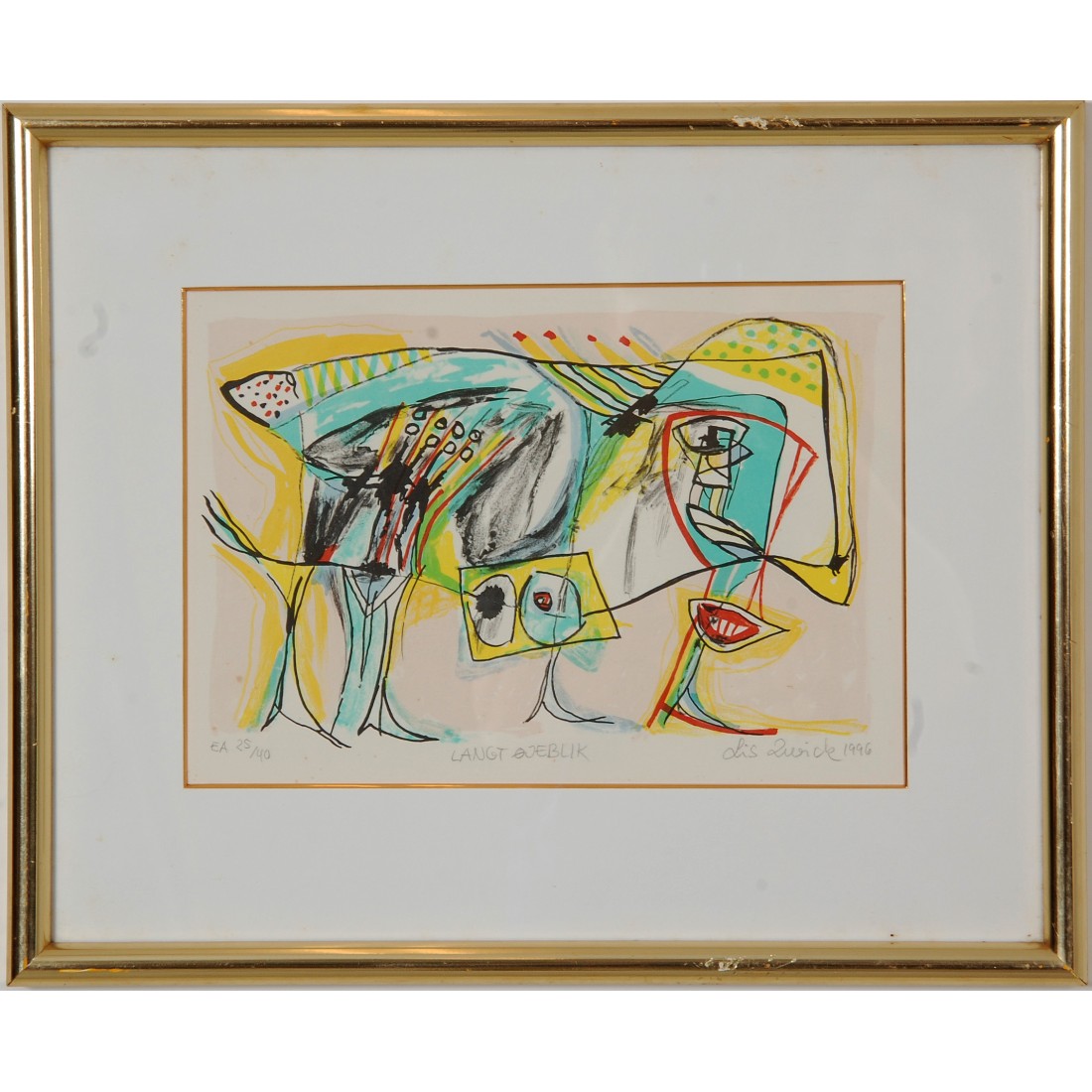 Lis Zwick (1942-2020): lithograph