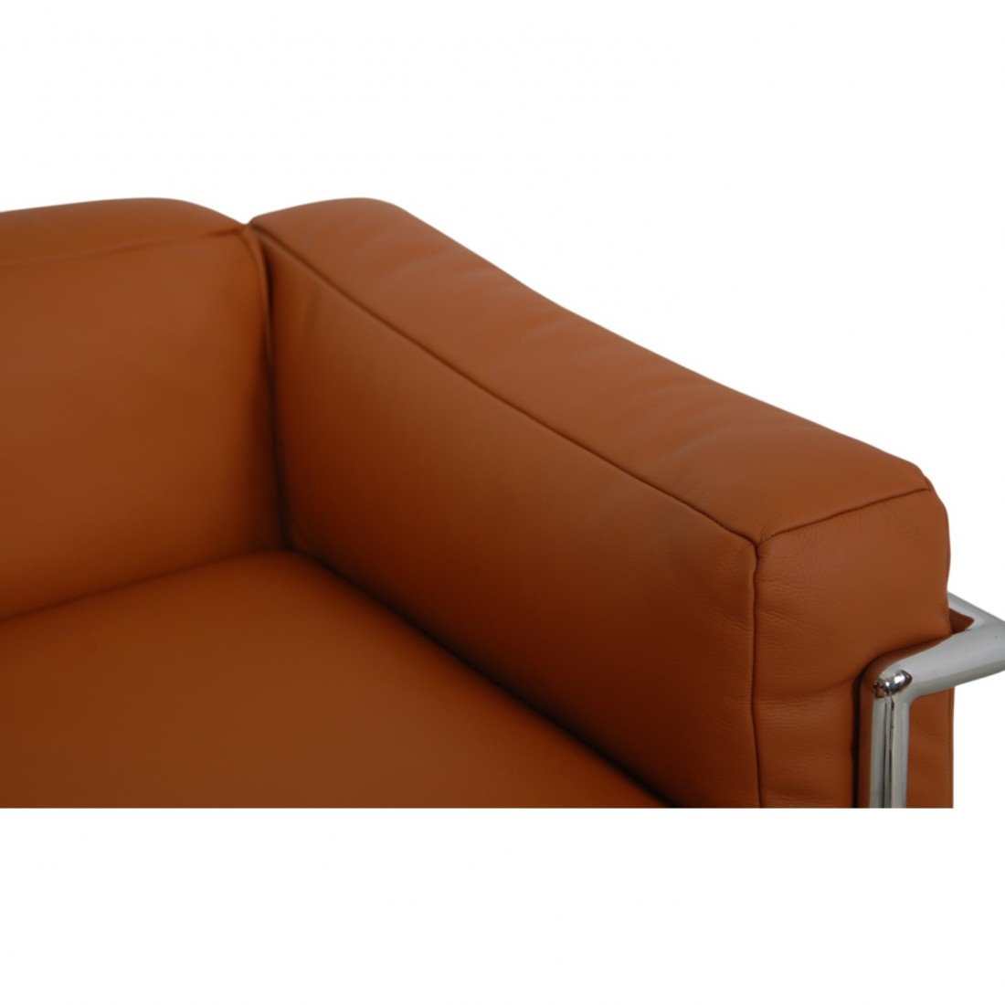 For Sale | Le Corbusier LC3 lounge chair reupholstered in Cognac Bizon ...
