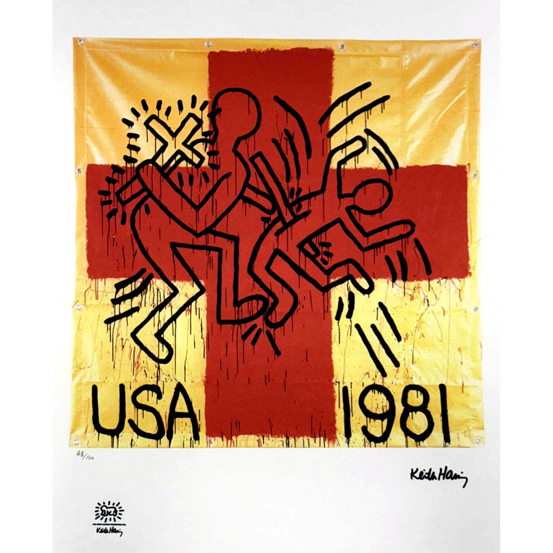Keith Haring (USA, 1958-1990) "Pop-Art"