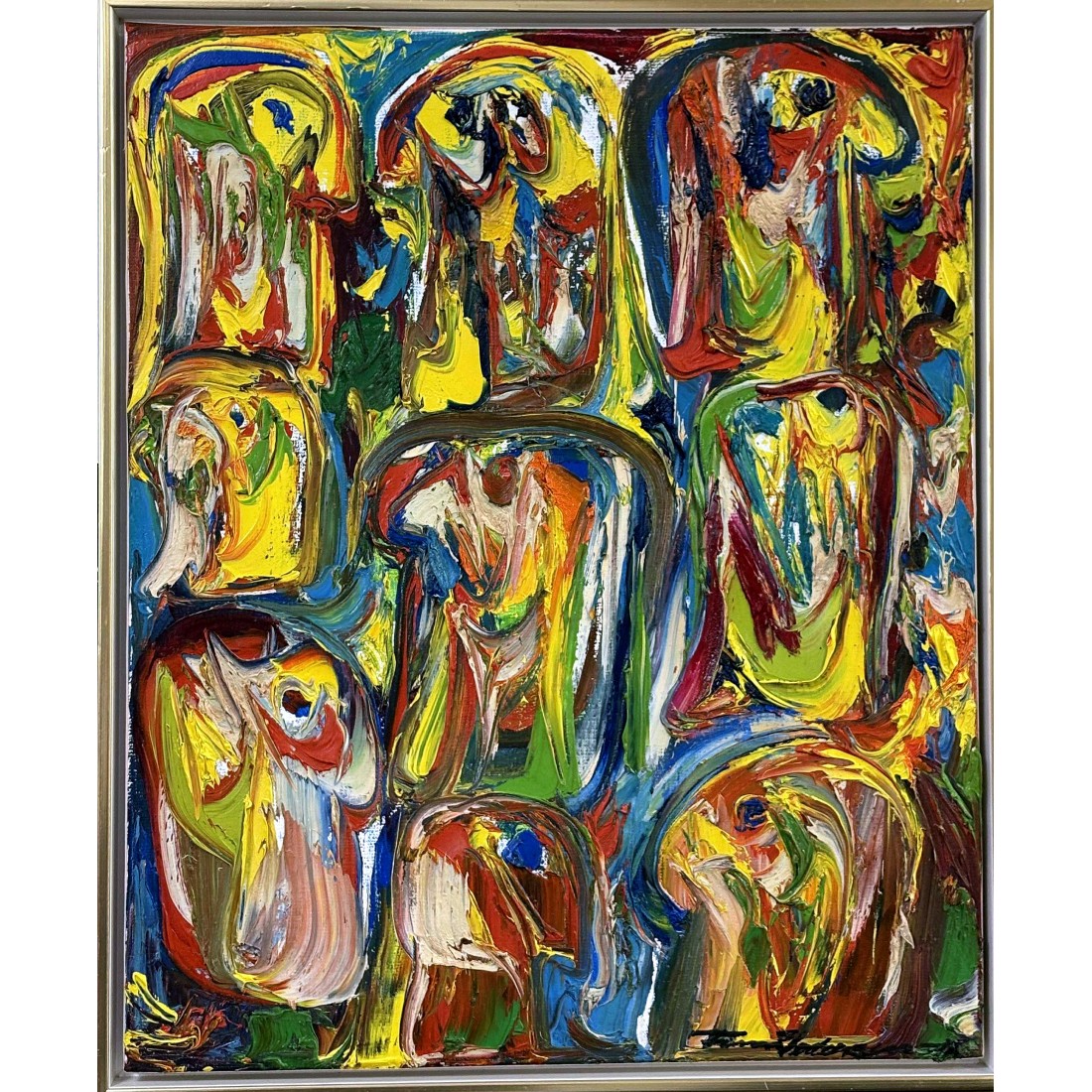 Finn Pedersen oil on canvas