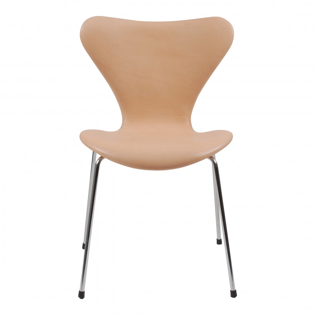 Arne Jacobsen 3107, seven chair, natural leather