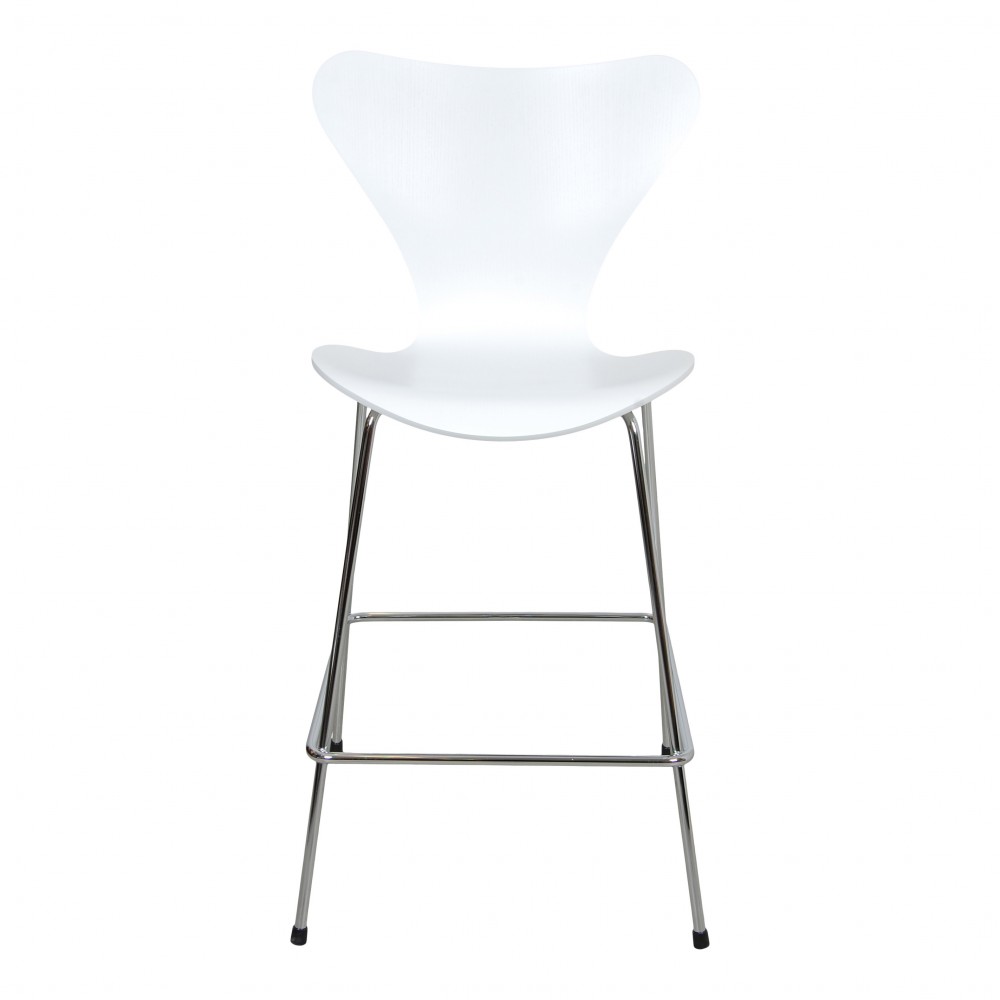 Køb Arne Jacobsen Syver barstole hvide - CPH-Classic