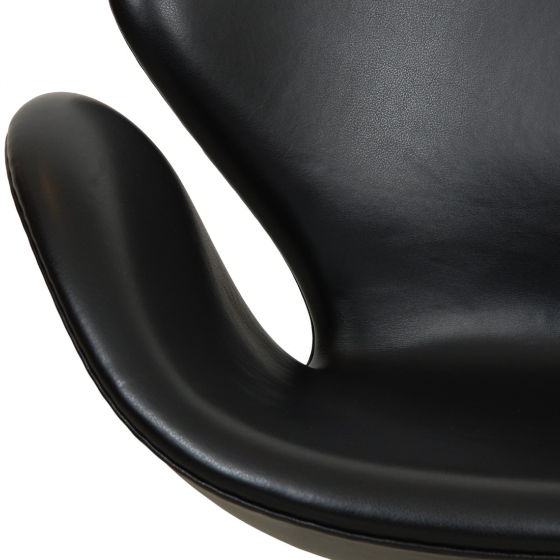 For Sale | Arne Jacobsen height adjustable Swan chair in black classic ...