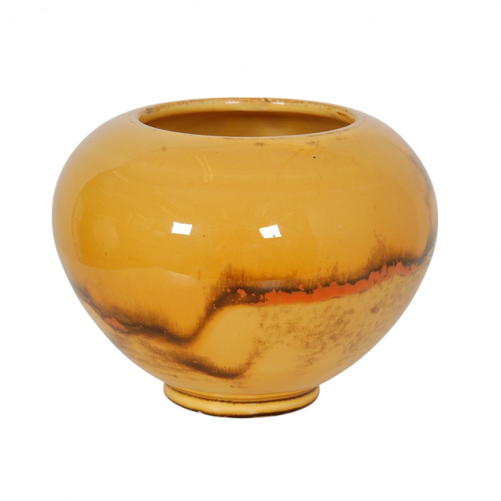 Kæhler vase gul