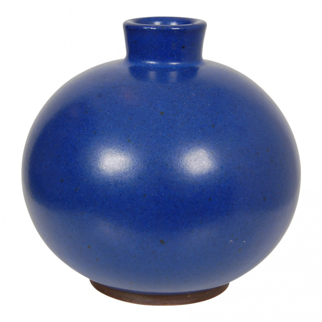 Saxbo blå vase h: 14,5 Cm