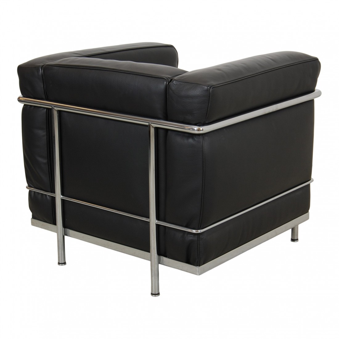 Le Corbusier LC2 armchair in black leather - Cph-Classic