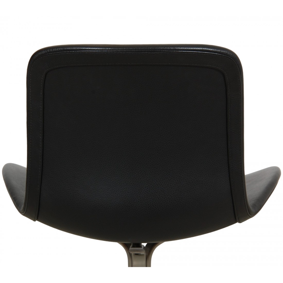 For Sale | Poul Kjærholm PK-9 chair in black Aura leather