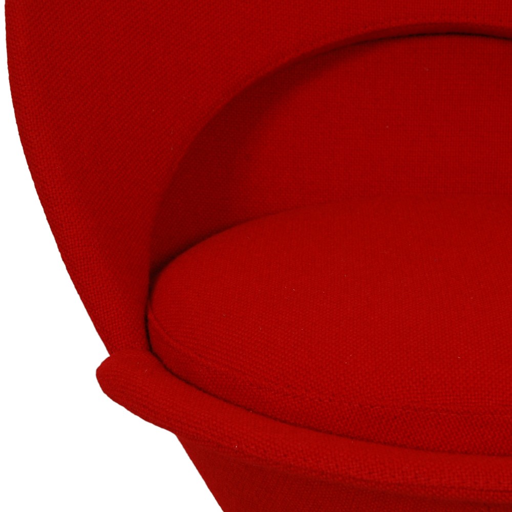 For Sale | Verner Panton Cone chair in red Hallingdal fabric